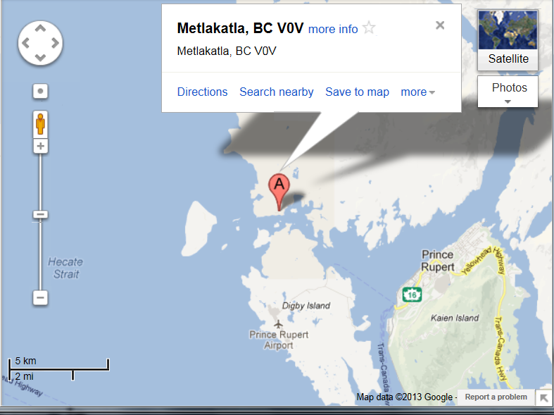 GETTING HERE – The Metlakatla Wilderness Trail